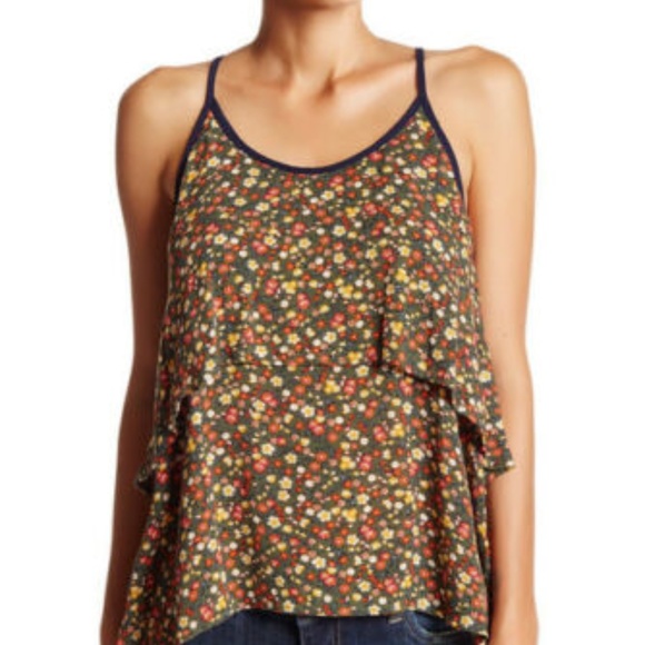 Harlowe & Graham | Tops | Nwt Harlowe Graham Ruffle Tiered Cami Size S ...